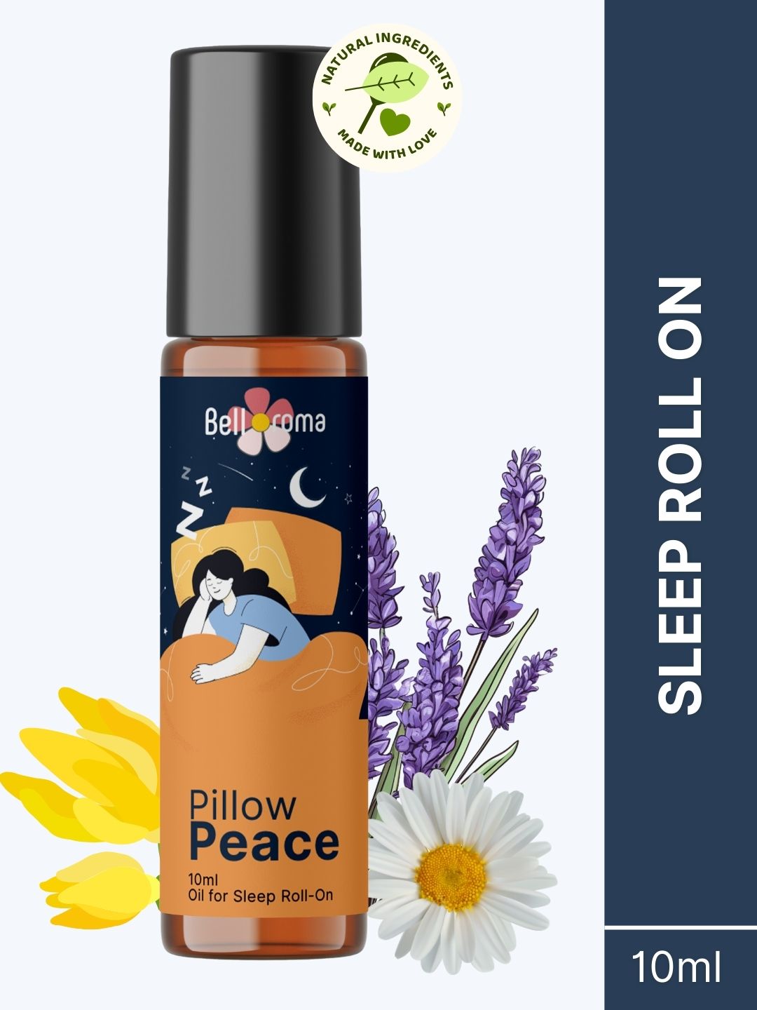 Buy Sleep Oil Roll-On for Deep Sleep | Pillow Peace by Belloroma